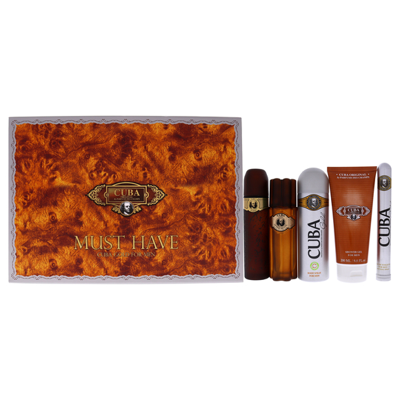 Cuba | Other | Cuba Gold Must Have By Cuba For Men 5 Pc Gift Set | Poshmark